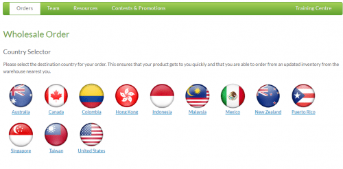 country selection - IsaFYI ANZ