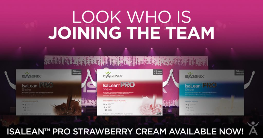 IsaLean PRO Strawberry Cream is Here! - IsaFYI ANZ